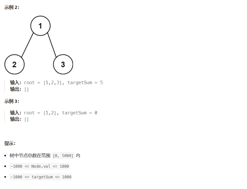 LeetCode113.路径总合II